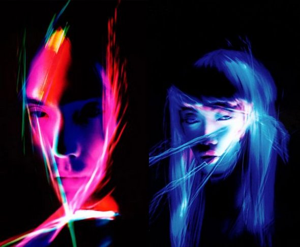 Amazing Light Drawings and Graffiti