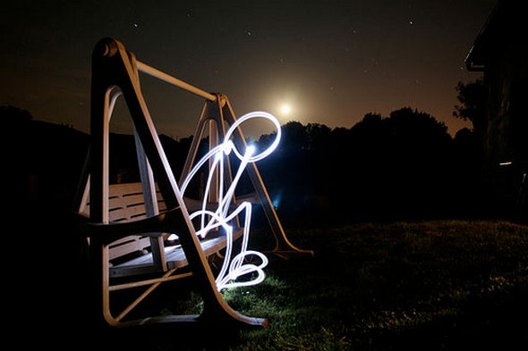 Amazing Light Drawings and Graffiti