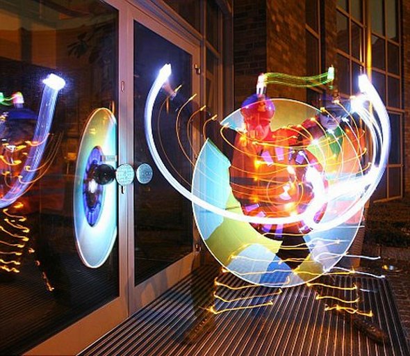 Amazing Light Drawings and Graffiti